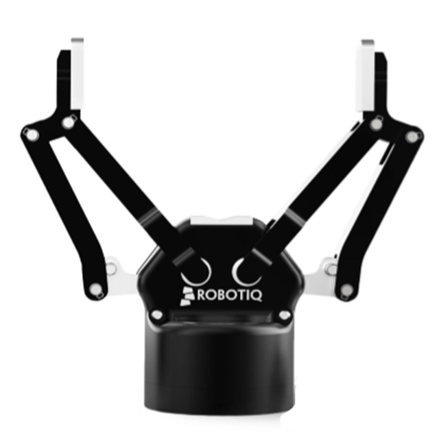 robotiq 2F-85 robot gripper combine with UR 5 collaborative robot ...