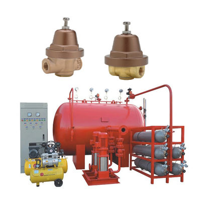Skid Mount Package With Fuel Gas Pressure Regulator FISHER T205 With Device
