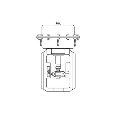 Spirax Sarco Pneumatic Control Valve PN9000 High Temperature Pneumatic ...