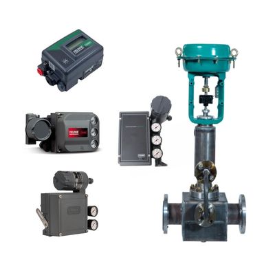 Pressure Regulator And Fisher 3620j / 3582i Electro Pneumatic Valve ...