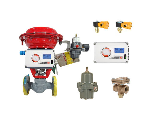 Intrinsically Safe Flowserve Logix 520MD Smart Digital Control Valve ...