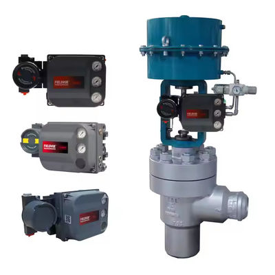 High Pressure Control Valve With Pneumatic Valve Positioner Fisher ...
