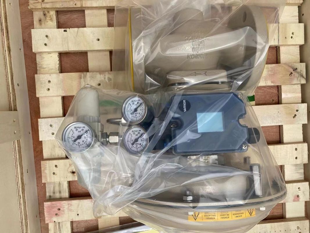 Samson Control Valves 3241 Globe Valve With 3277 Pneumatic Actuator And ...