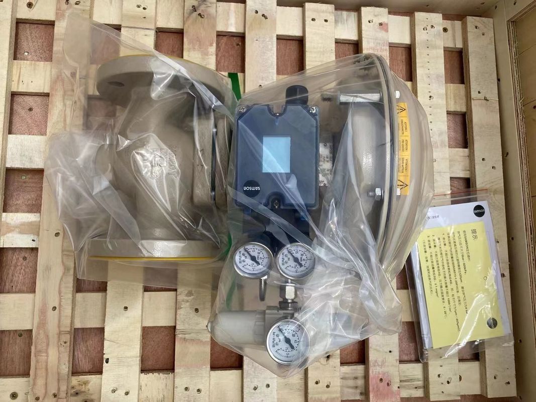 Samson Control Valves 3241 Globe Valve With 3277 Pneumatic Actuator And ...