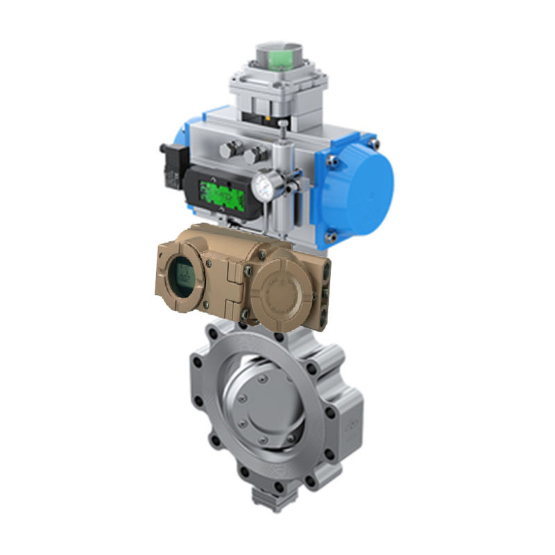 Samson Pneumatic Smart Positioner 3730-31001 With Butterfly Valve And ...