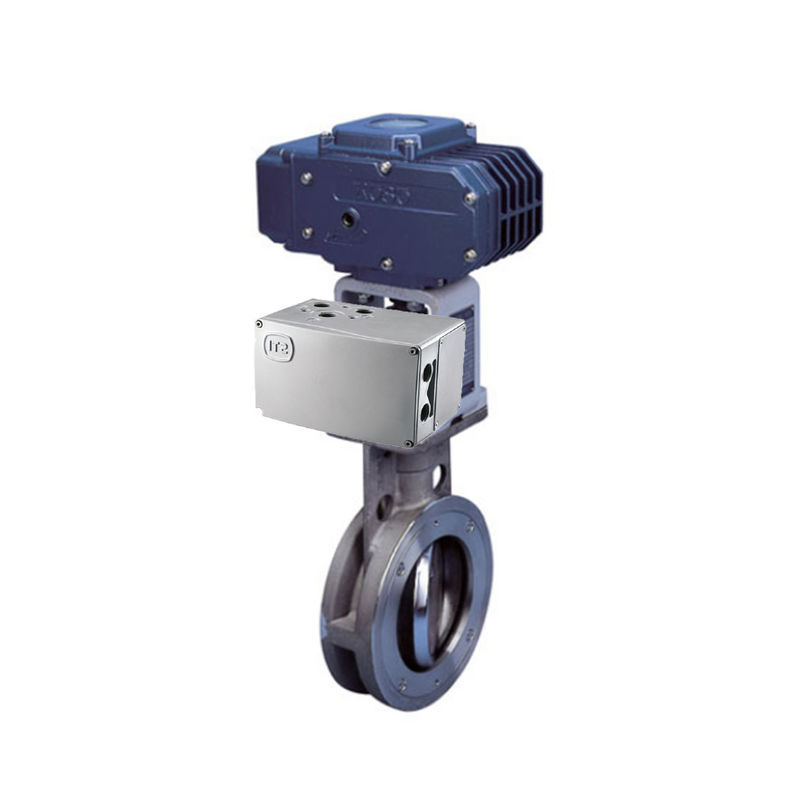 KOSO Eccentric Type Segmental Ball Valves 210E Control Valve With STI ...
