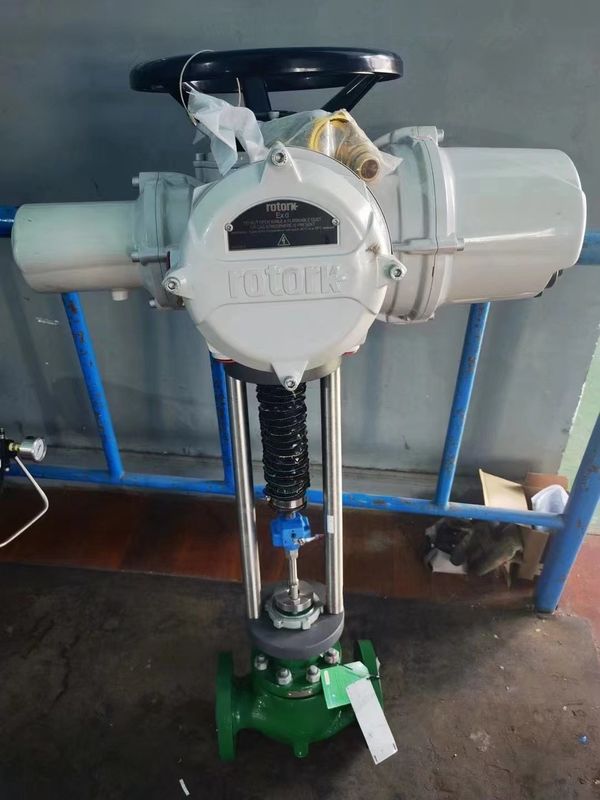 ROTORK Electric Actuator IQ With IW IB IS Gearbox For Fisher Electric ...