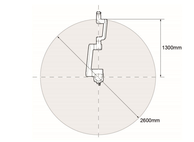 Hanwha 6 Axis Cobot Palletizer Hcr 12 Collaborative Robot Arm With Vision System Onrobot Gripper
