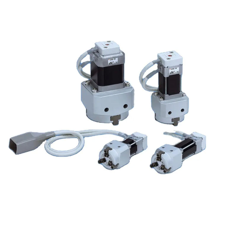 UR UR10 Cobot Robot with SMC Electric Gripper 3-Finger Type LEHS ...