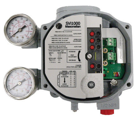 Pneumatic Single Acting Valve Positioner Burkert With Masoneilan SVI ...