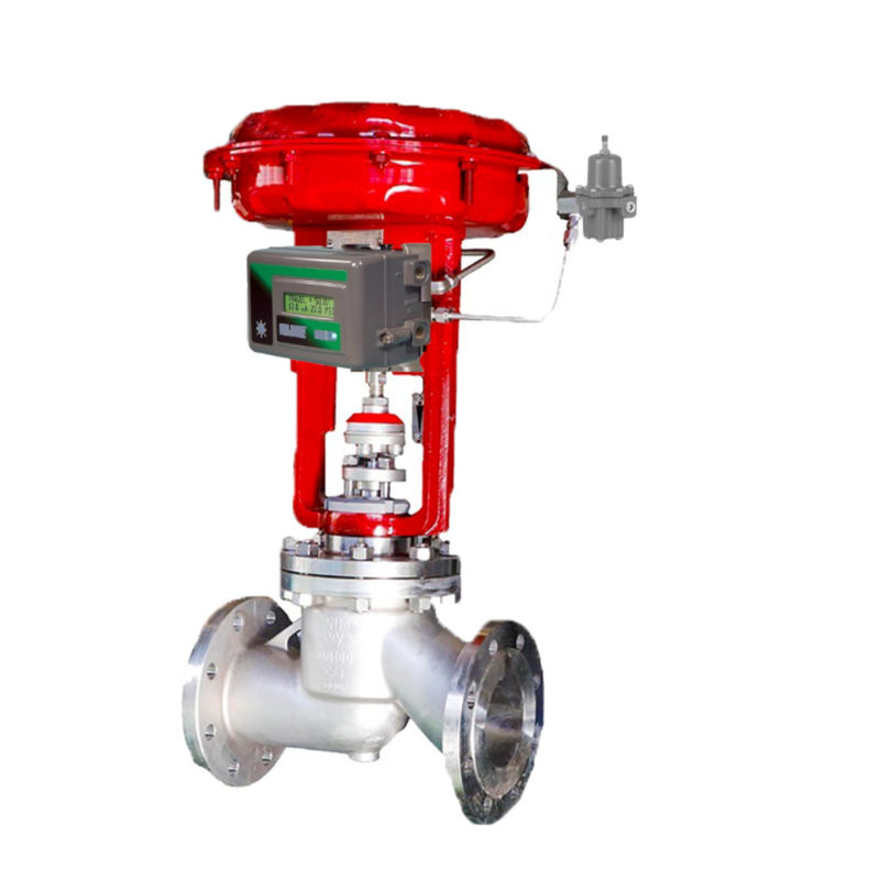 Pneumatic Control Valve With 67CFR Filter Regulator And Fish-Er DVC2000 ...