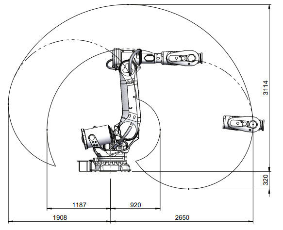 General Purpose ABB Industrial Robot With Mig Welding Machine GBS ...