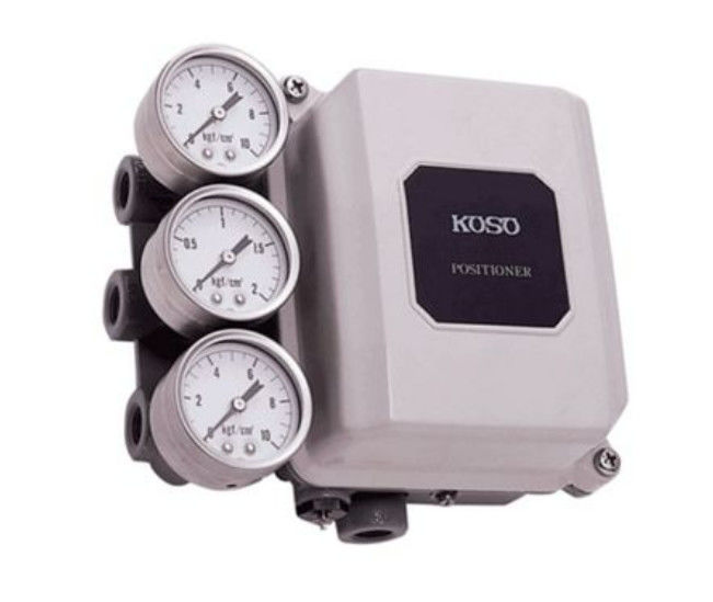 Control Valve Positioner With Samson 3755 Pneumatic Volume Booster And ...