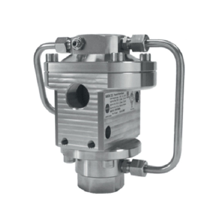 Control Valve Positioner With Samson 3755 Pneumatic Volume Booster And ...