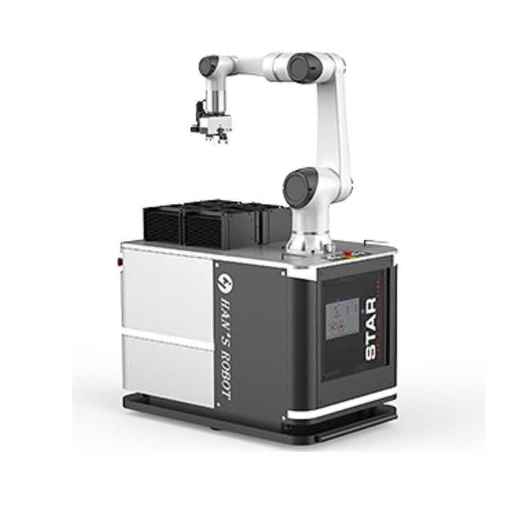 Agv With New Hansrobot 6 Axis Robotic Arm Collaborative Robots Arm Elfin10