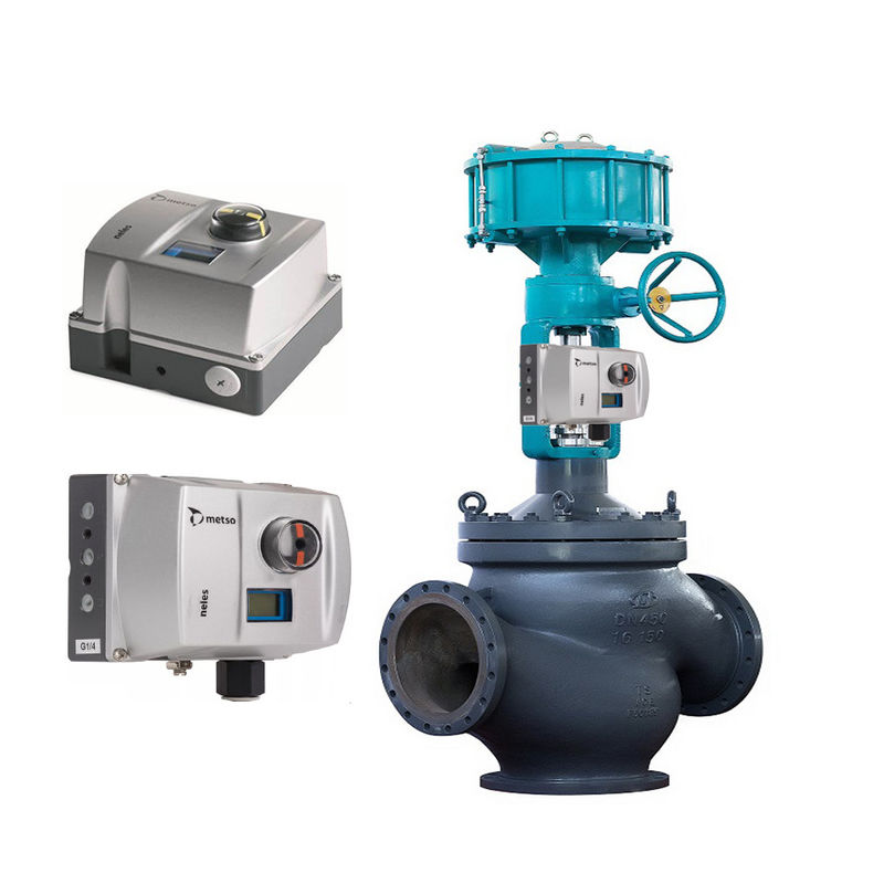 Chinese Control Valve With Pneumatic Positioner DN900 Neles Valve ...