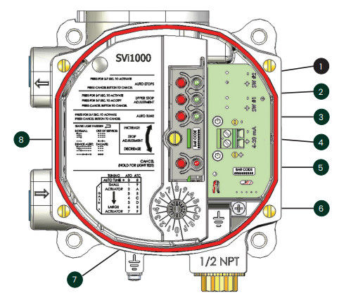 Masoneilan SVI1000 Pneumatic Control Valve Positioner BR200 BR400 ...