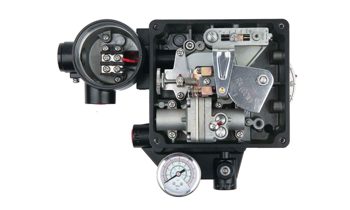 Tissin TS600R E-P Positioner With Chinese Chuan Yi Control Valve And ...