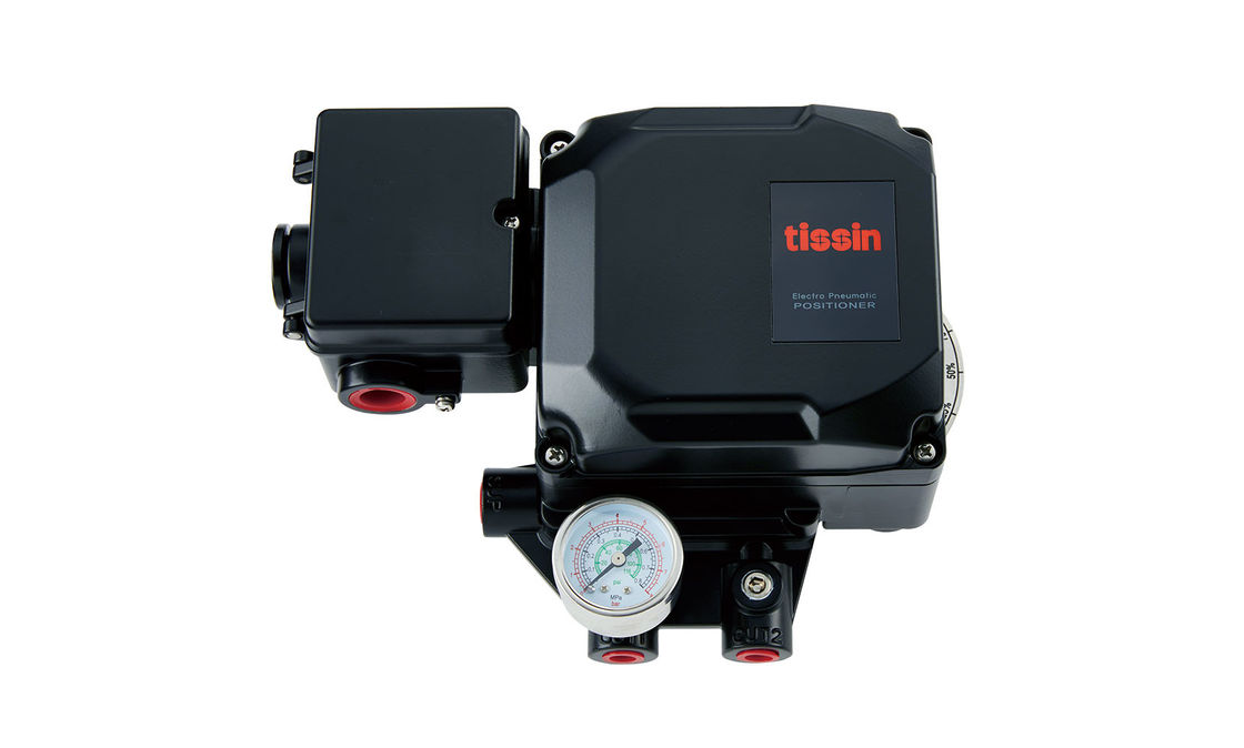 Tissin TS600R E-P Positioner With Chinese Chuan Yi Control Valve And ...