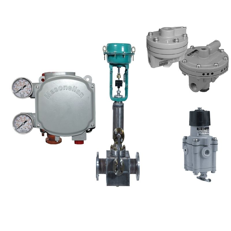Masoneilan SVI1000 Valve positioner BR200 BR400 Volume Booster 78-40 ...