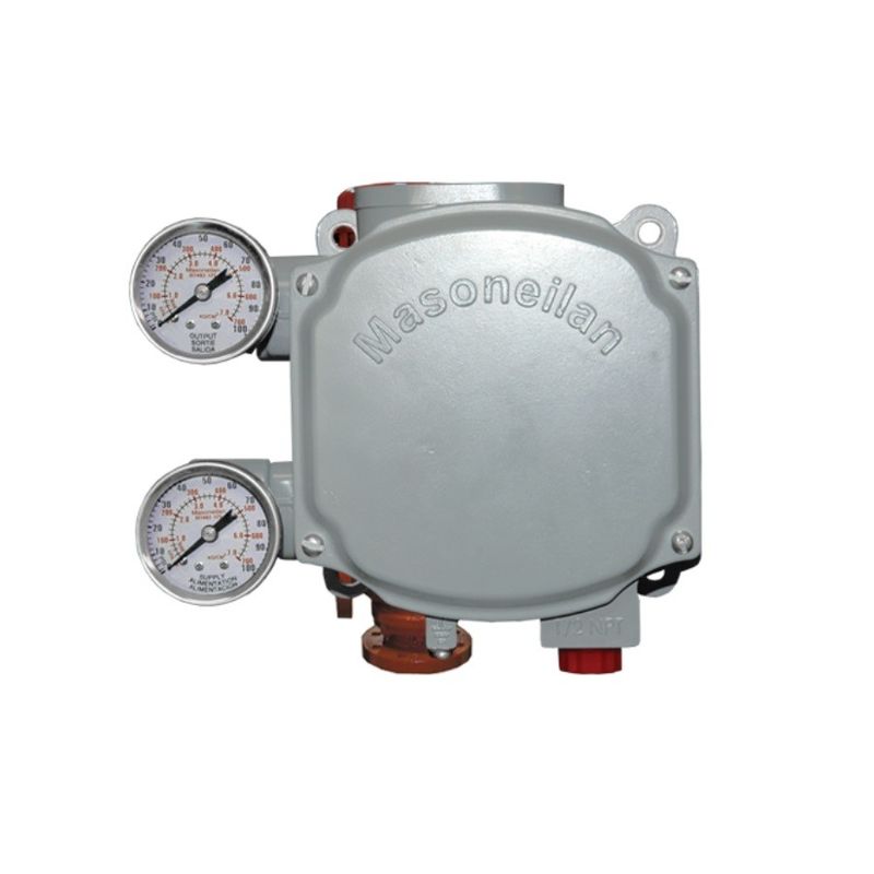 Flow control valve with Masoneilan SVI1000G IM PR Valve positioner ...