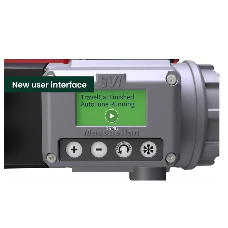 Masoneilan SVI3-21111212 Valve Positioner BR400 Volume Booster Fisher ...