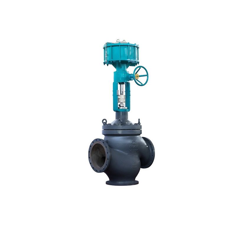 Flow Control Valve Samson 3730-3 Valve Positioner With Fisher 2625 ...