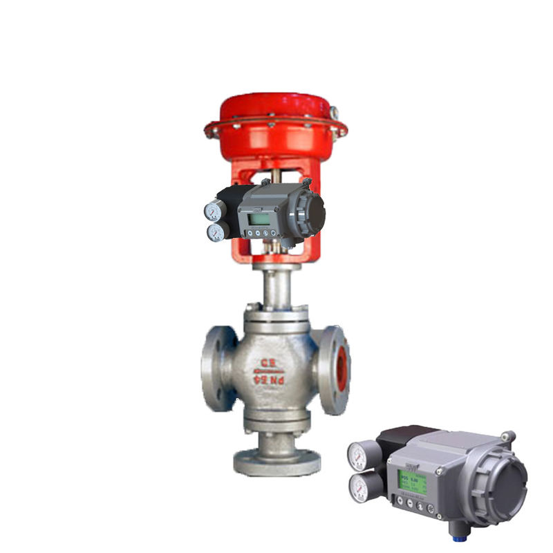 Masoneilan SVI3 Control Valve Positioner With Pneumatic Actuators And ...