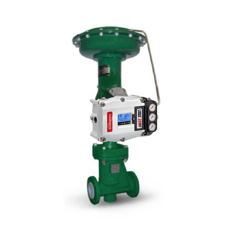 Chinese Butterfly Valve With Flowserve Logix 3800 Valve Positioner