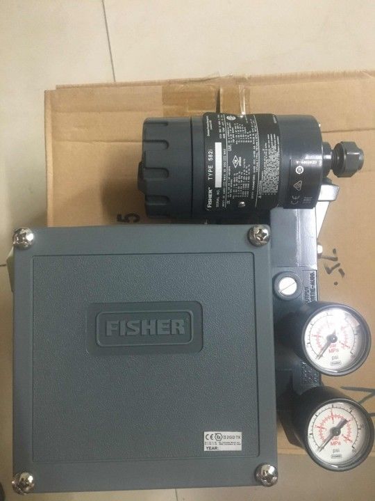 YT-300 Volume Electric Control Valve With Fisher 3582 Positioner And ...