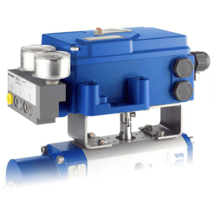Chinese Brand Control Valve With FOXBORO SRD998 Valve Positioner And ...