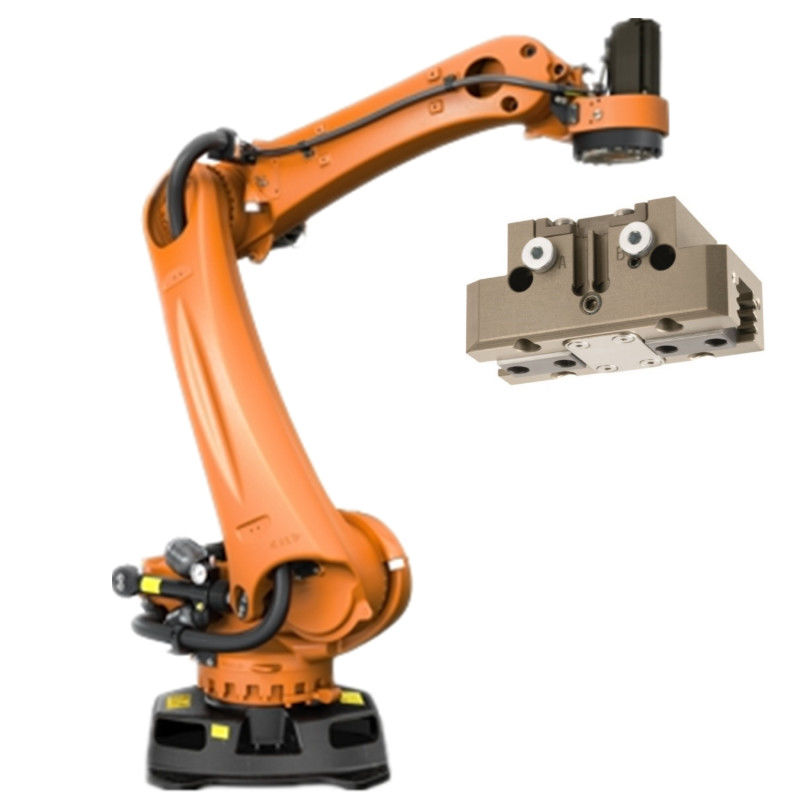 KR 120 R3200 PA Kuka 6 Axis Industrial Robot Arm With CNGBS Gripper OEM ...