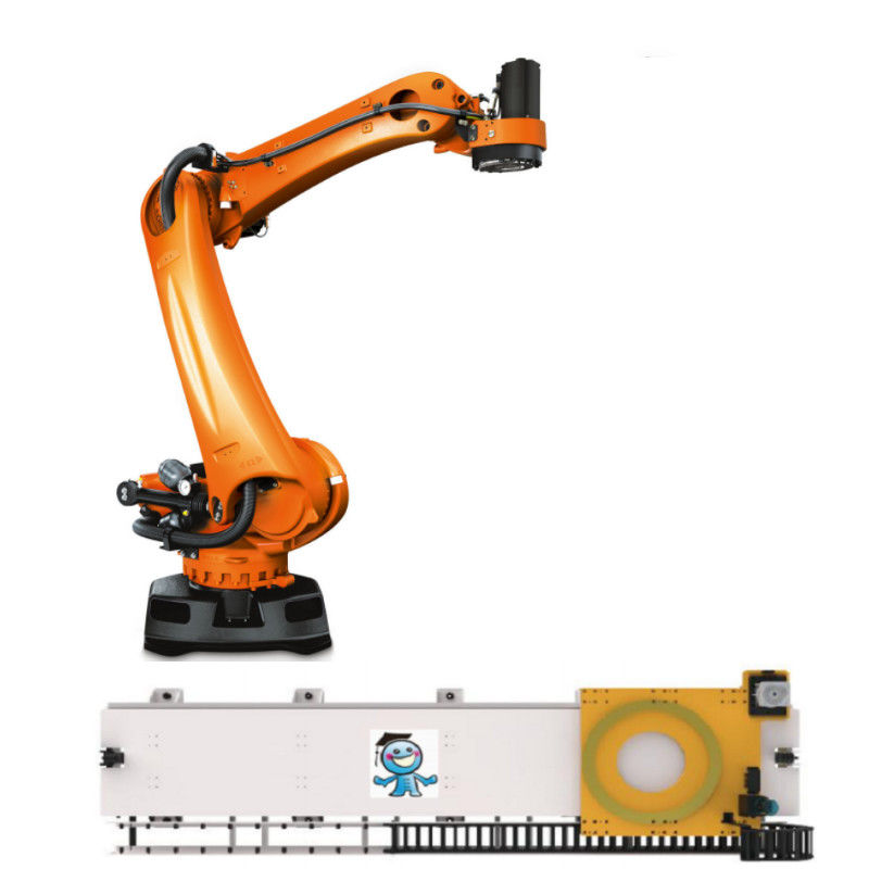 KUKA Palletizing Robot KR 240 R3200 PA With CNGBS Guide Rails As ...