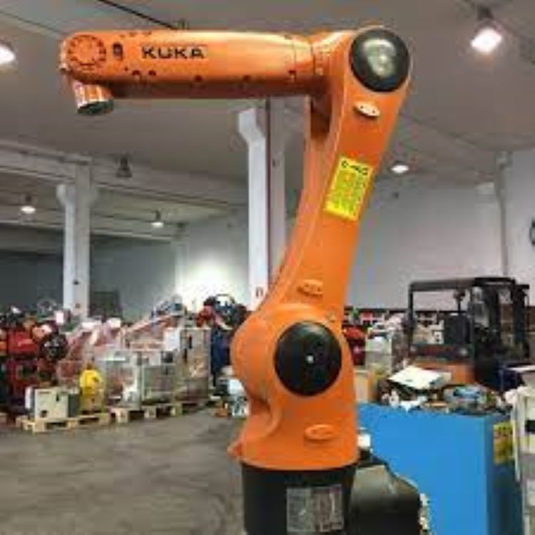 Kuka Industrial Robotic Arm 6 Axis KR 6 R700 With CNGBS Robot Gripper ...