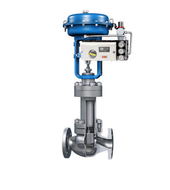 Pneumatic Valve With ABB EDP300 TZIDC-100 TZIDC-200 Smart Positioner ...