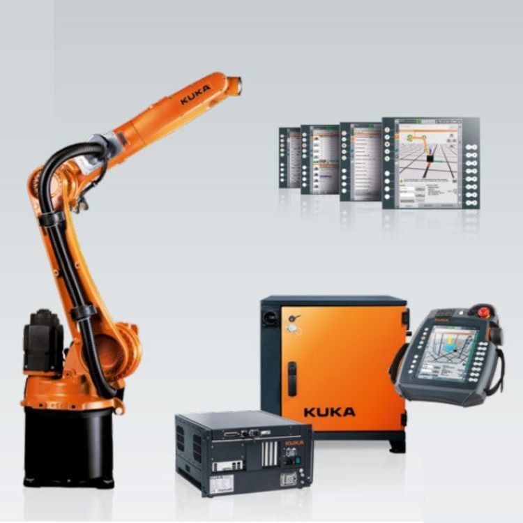 Kuka Robot Arm 6 Axis KR 10 R1420 With CNGBS Customized Robot Guide ...