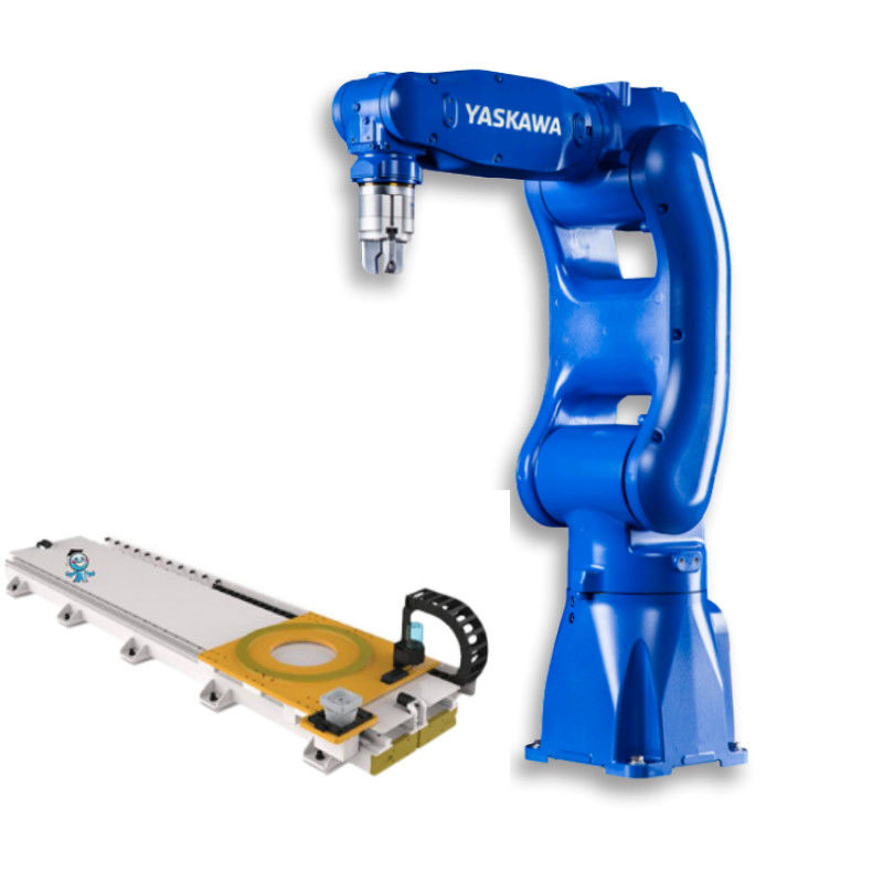 YASKAWA GP7 And GP8 Cobot With Hand Gripper And CNGBS Guide Rail For ...
