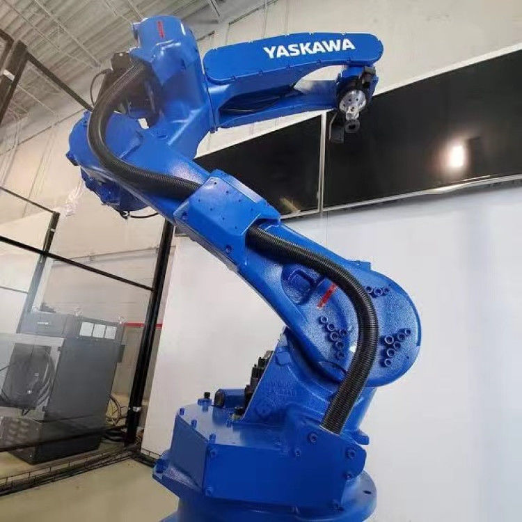 Yaskawa 6 Axis Welding Robot Arm MOTOMAN GP25 With CNGBS Positioner For ...