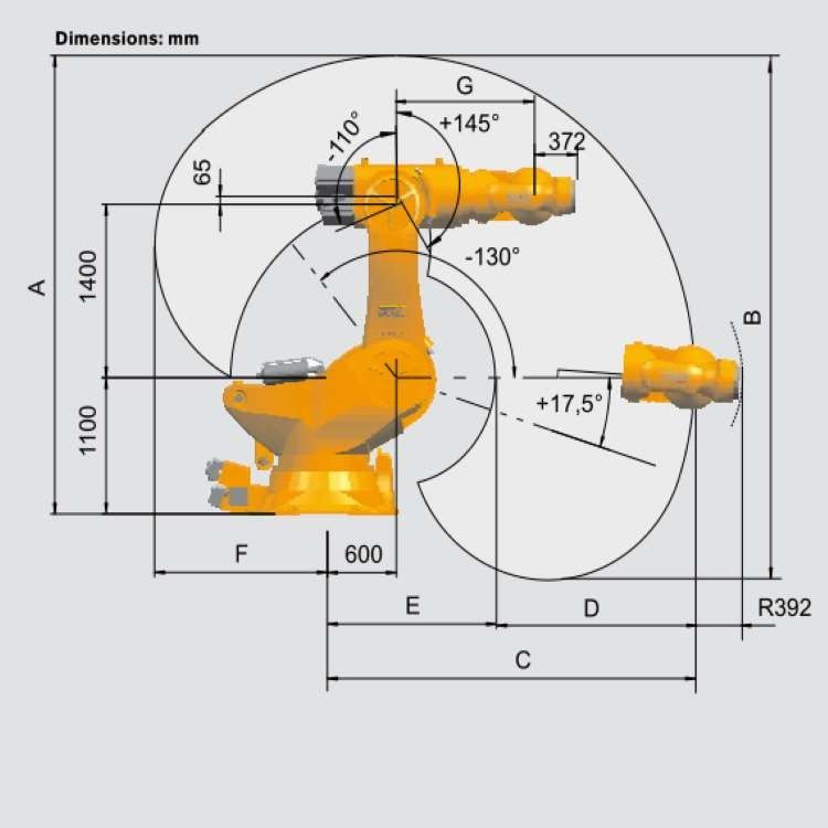 Kuka Robotic Arm 6 Axis KR 1000 TITAN With CNGBS Customized Quick ...