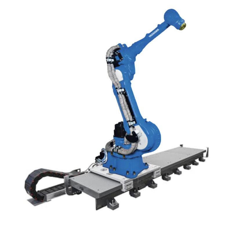 YASKAWA Assembly Machine GP88 Robot Arm 6 Axis With CNGBS Linear Guide Rail For Engine Assembly