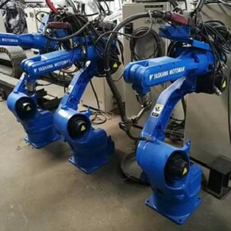 Yaskawa 6 Axis Robotic Arm Welding GP7 With CNGBS Welding Positioner ...