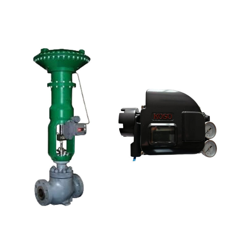Pneumatic Control Valves With Koso KGP5000 Smart Valve Positioner And ...