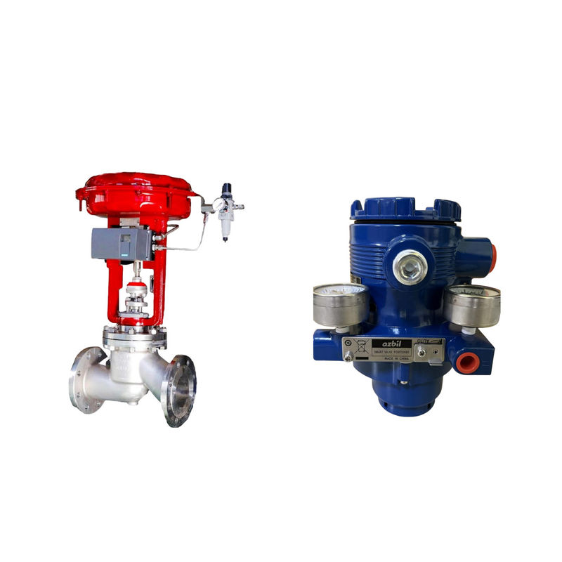 Pneumatic Control Valves With Azbil AVP 300 Series Smart Valve Positioner