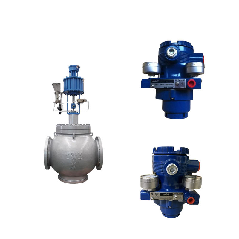 Pneumatic Control Valves With Azbil AVP 300 Series Smart Valve Positioner