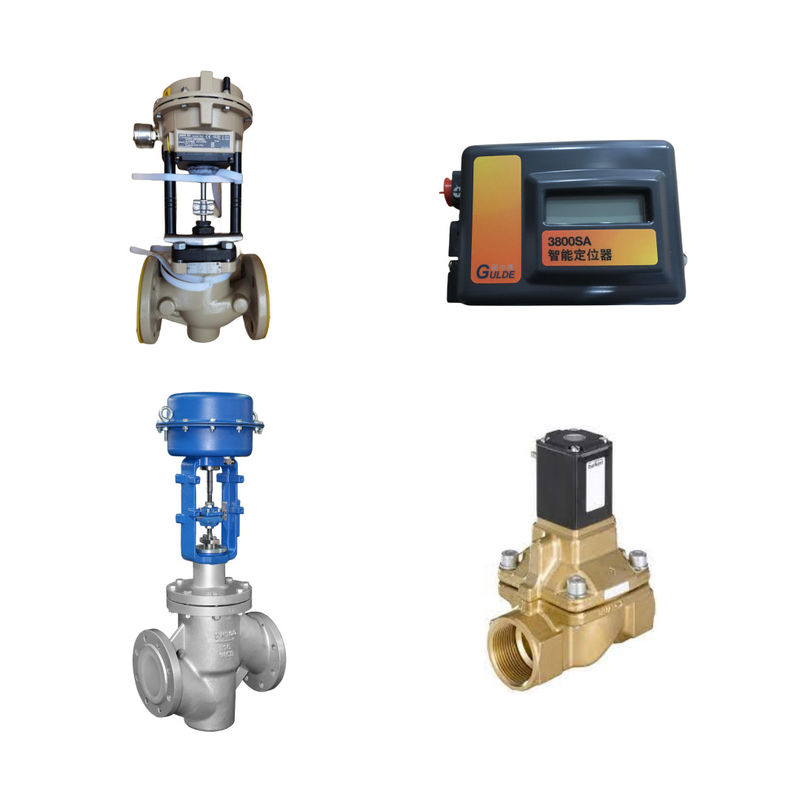 Samson 3372 actuator Control Valve with FISHER 3800sa Smart Valve ...