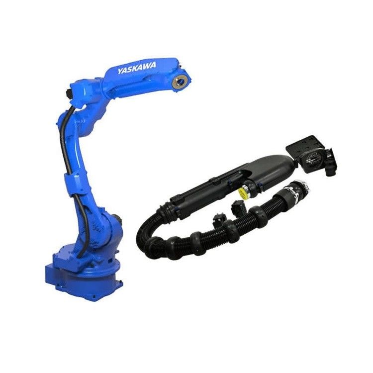 Robotic Arm 6 Axis Yaskawa GP25 With CNGBS Robot Dress Pack For Handling As Industrial Robot