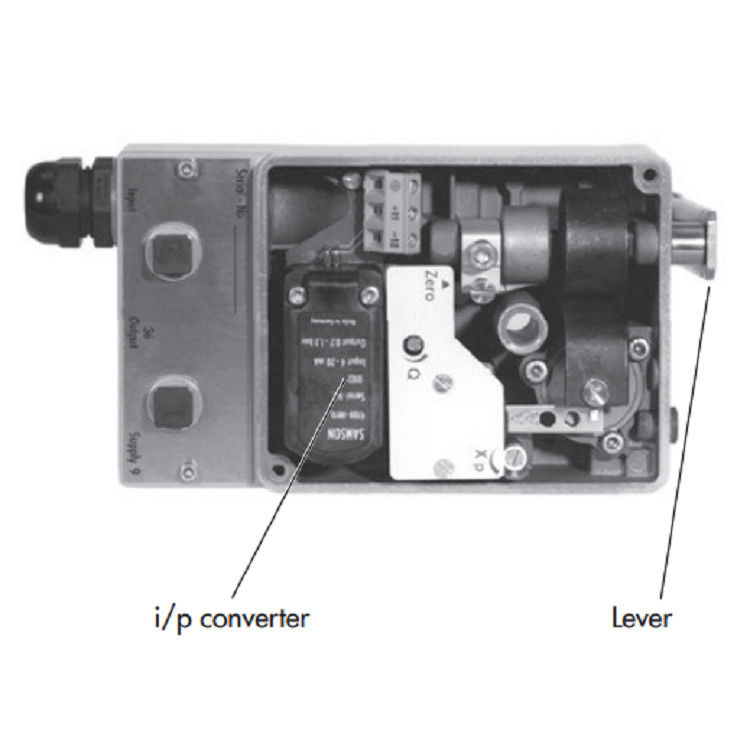 Samson 4763 valve positioner with fisher 67cfr filter regulator for ...