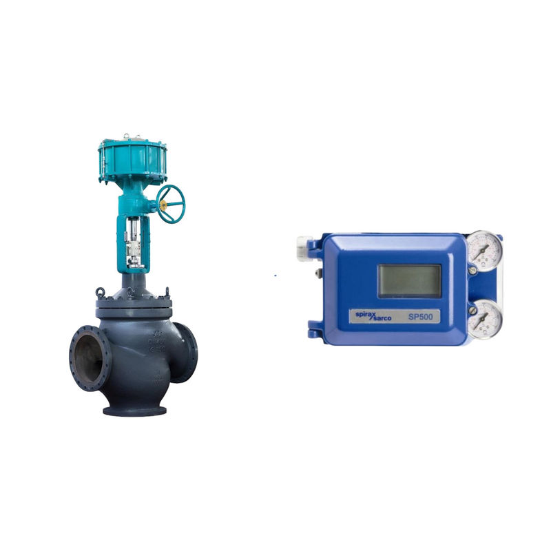 Pneumatic Valve With Spirax Sarco Smart Valve Positioner SP500 And ...