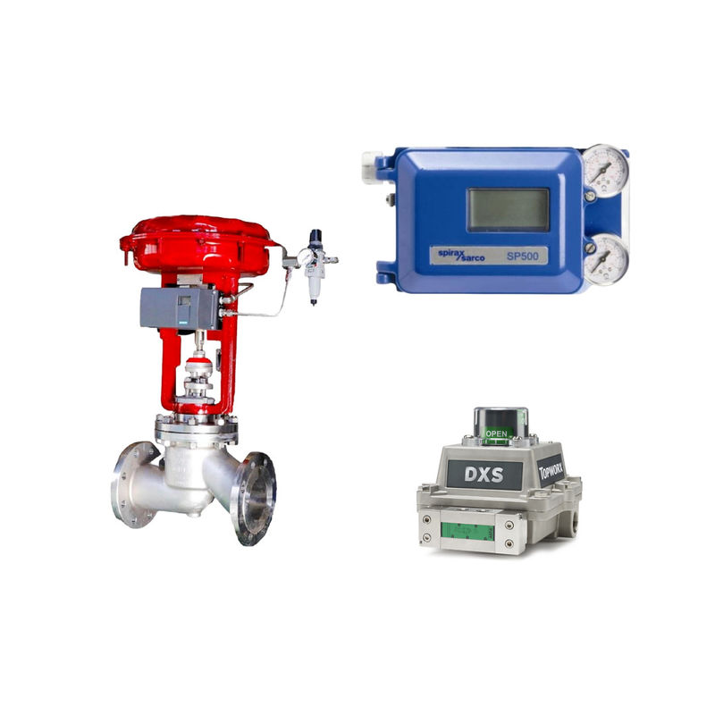 Pneumatic Valve With Spirax Sarco Smart Valve Positioner SP500 And ...