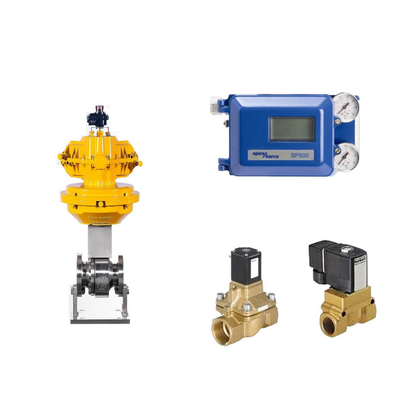 Pneumatic Spirax Sarco Smart Valve Positioner SP500 And Burkert ...